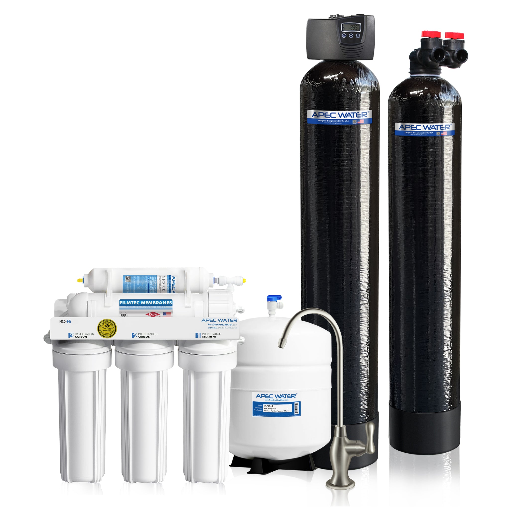 Whole House Combo System with RO System TO-SOLUTION-10-FG
