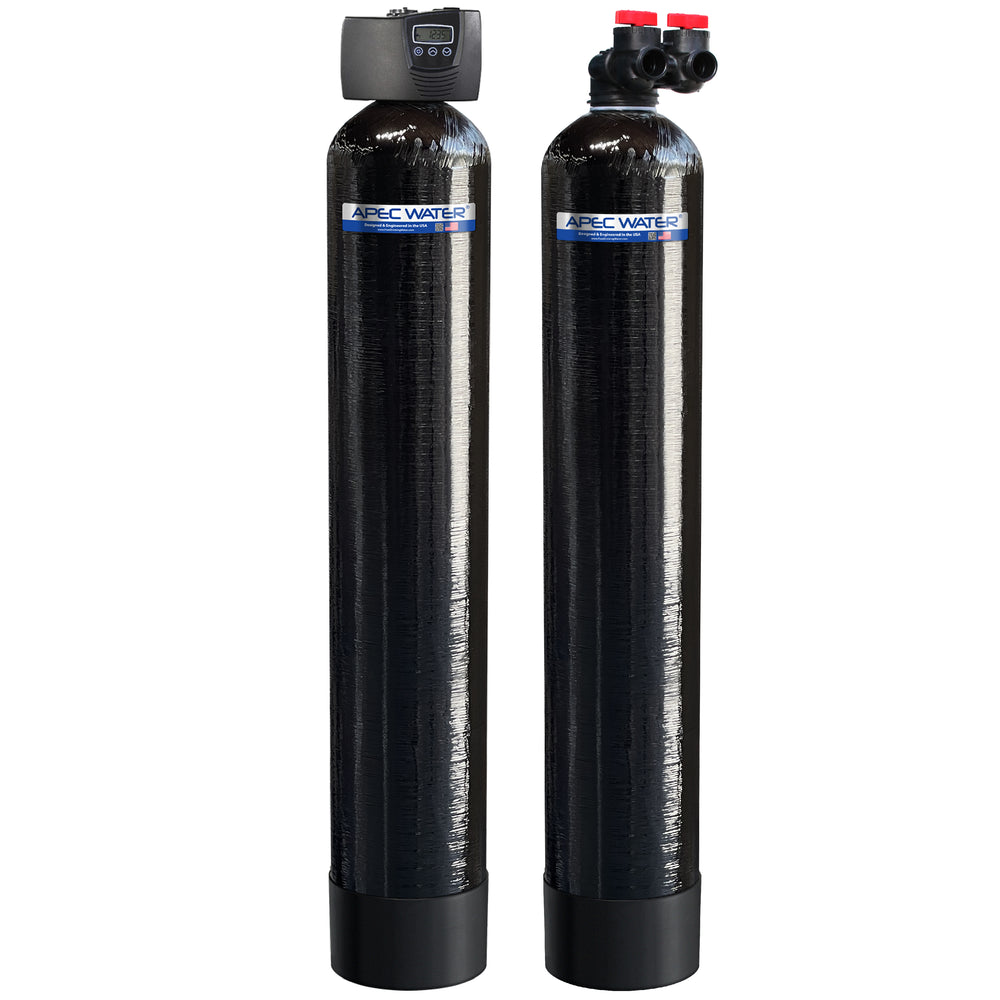 APEC WH-SOLUTION-MAX15-FG Salt-Free Water Conditioner combo