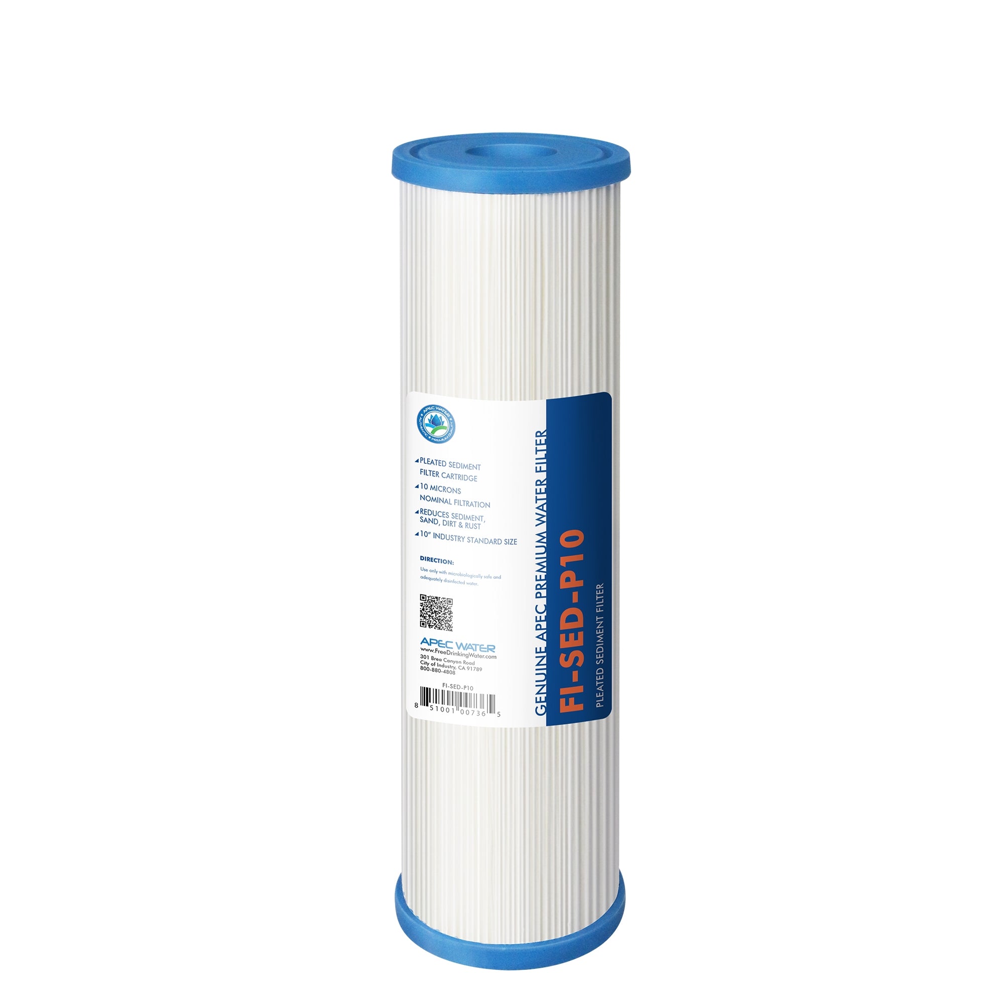 10 Inch Pleated Sediment Replacement Filter System