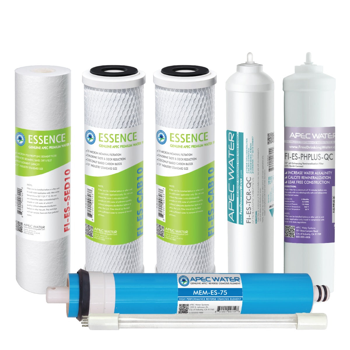 Filter-Max Replacement Filters Set for UV RO Systems