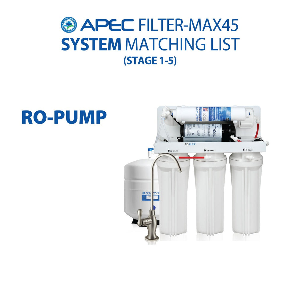 APEC RO Replacement Filters for ULTIMATE RO-45 Systems